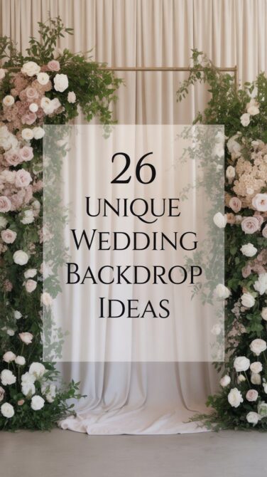 Unique Ceremony Backdrops - Ideas for your Wedding Day [2026] - Love ...