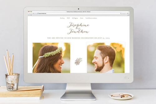 Minted Wedding Website Review: Great Design, Zero RSVP Chaos? - Love ...