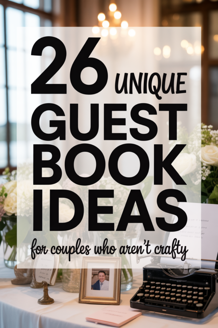50+ Unique Guest Book Ideas Worth Ditching the Traditional Book For ...