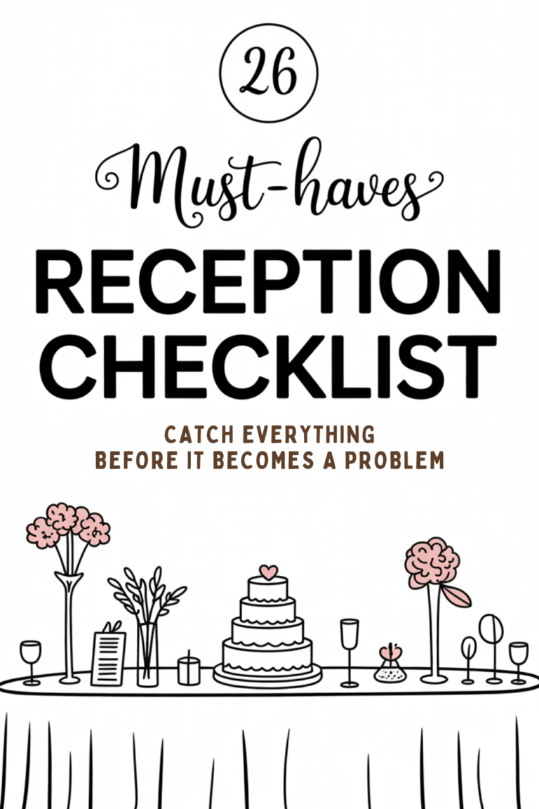 The Ultimate Wedding Checklist: Every Checklist You Need, All in One ...